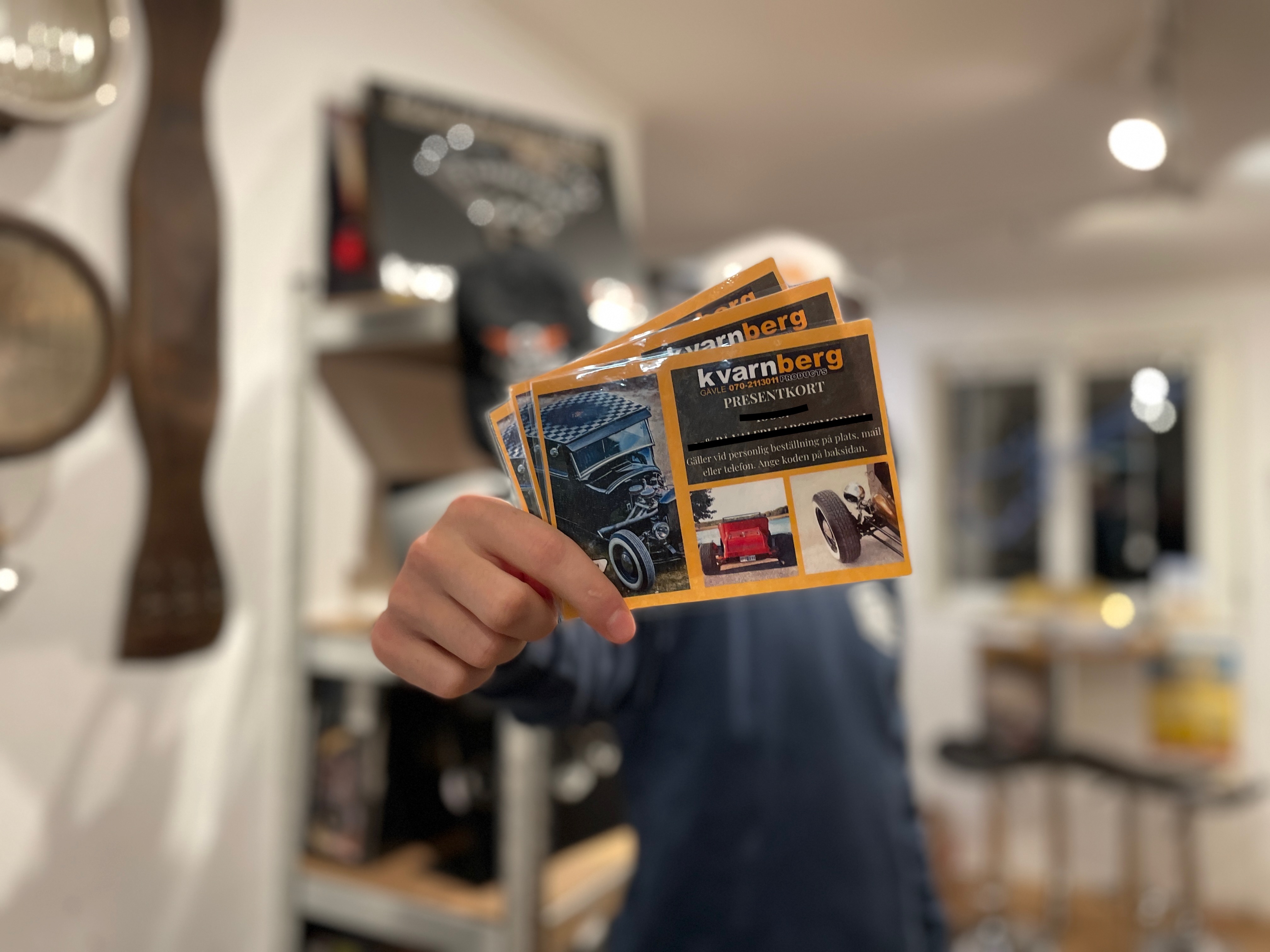 Presentkort KvarnbergProducts - Kvarnberg Products